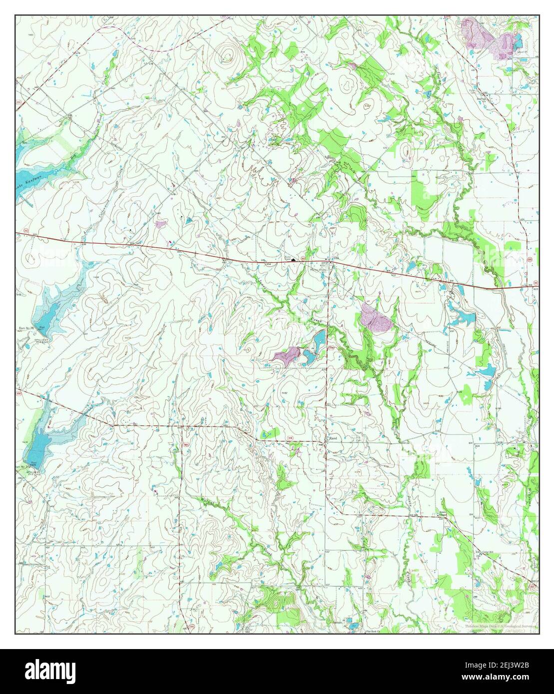 Ola, Texas, map 1962, 1:24000, United States of America by Timeless ...