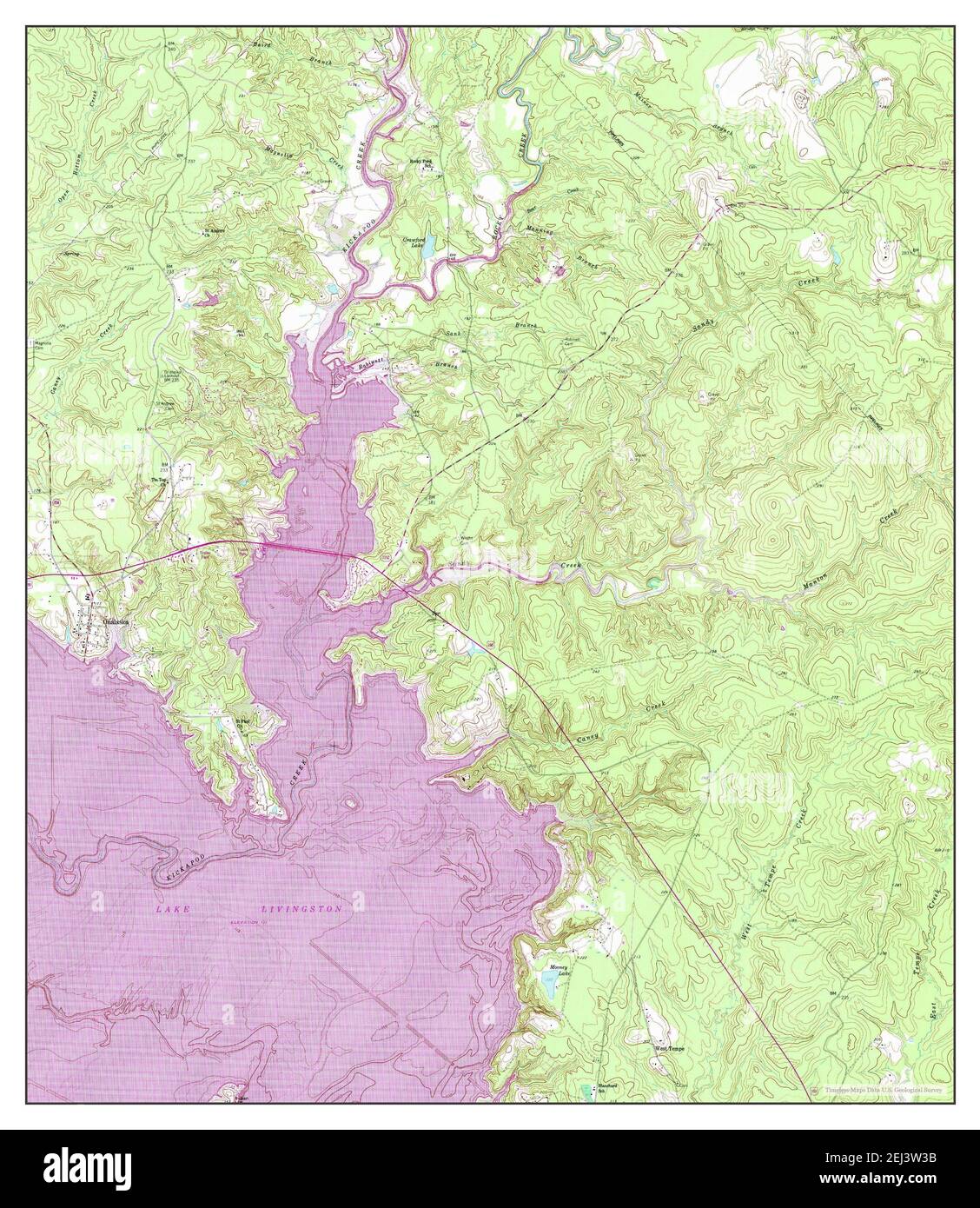 Onalaska map hi-res stock photography and images - Alamy