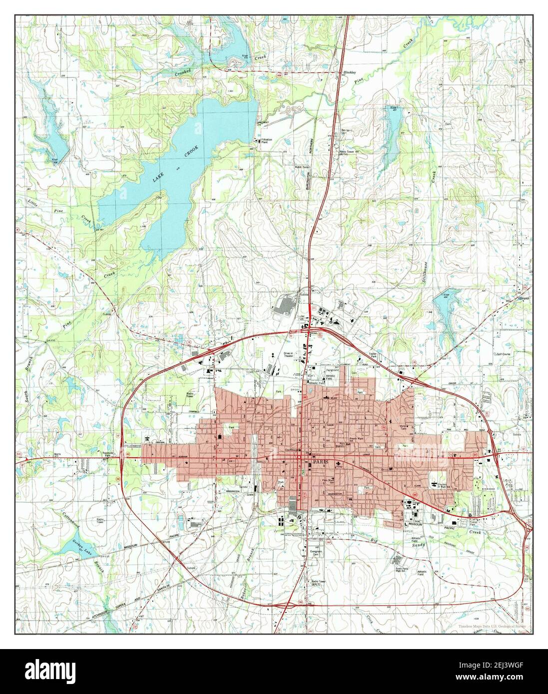 Decorative map of paris Cut Out Stock Images & Pictures - Alamy