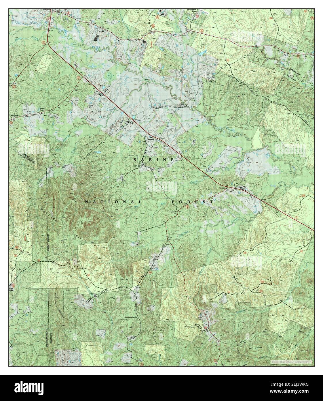 Patroon South, Texas, map 2003, 1:24000, United States of America by ...