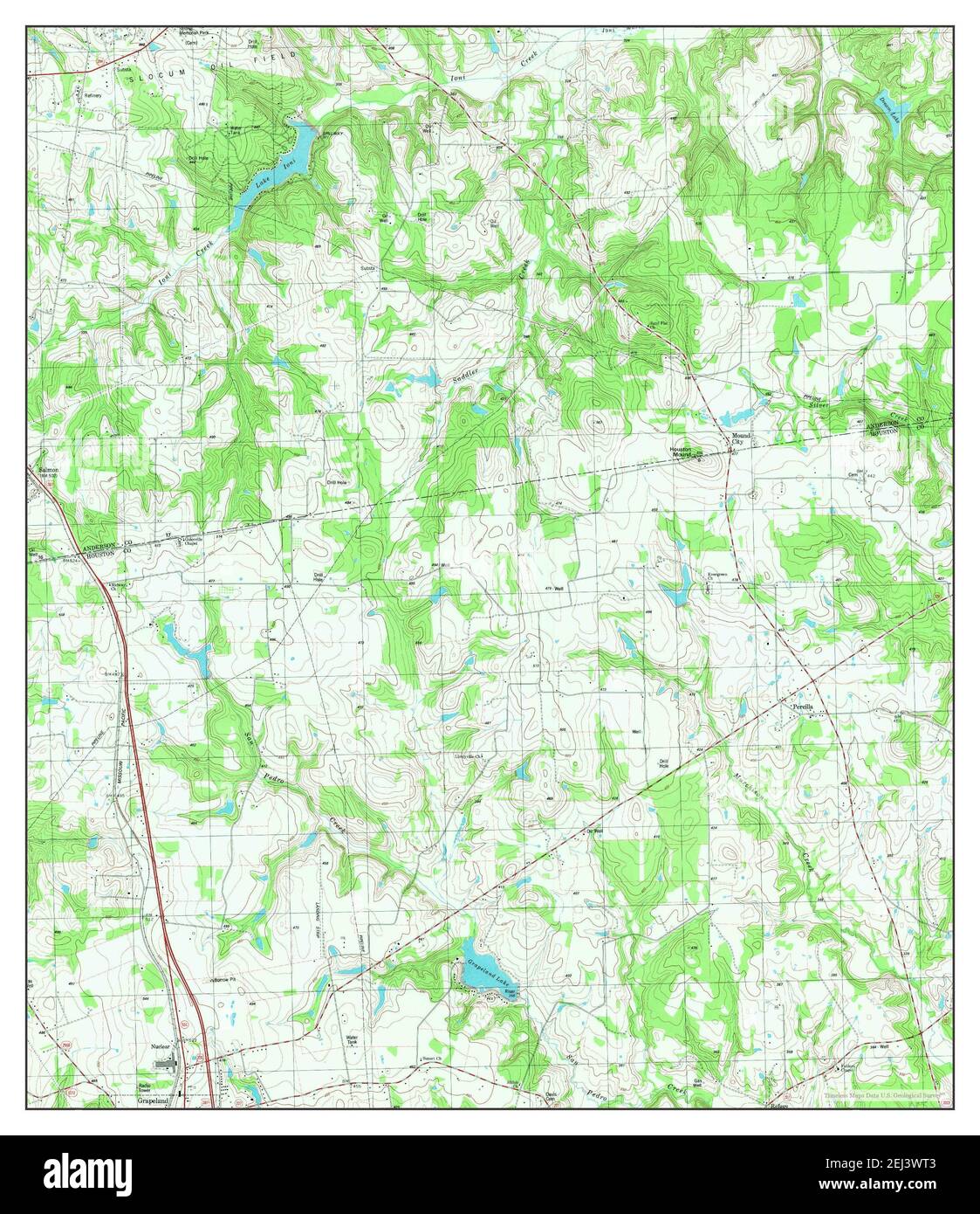 Percilla, Texas, map 1982, 1:24000, United States of America by ...