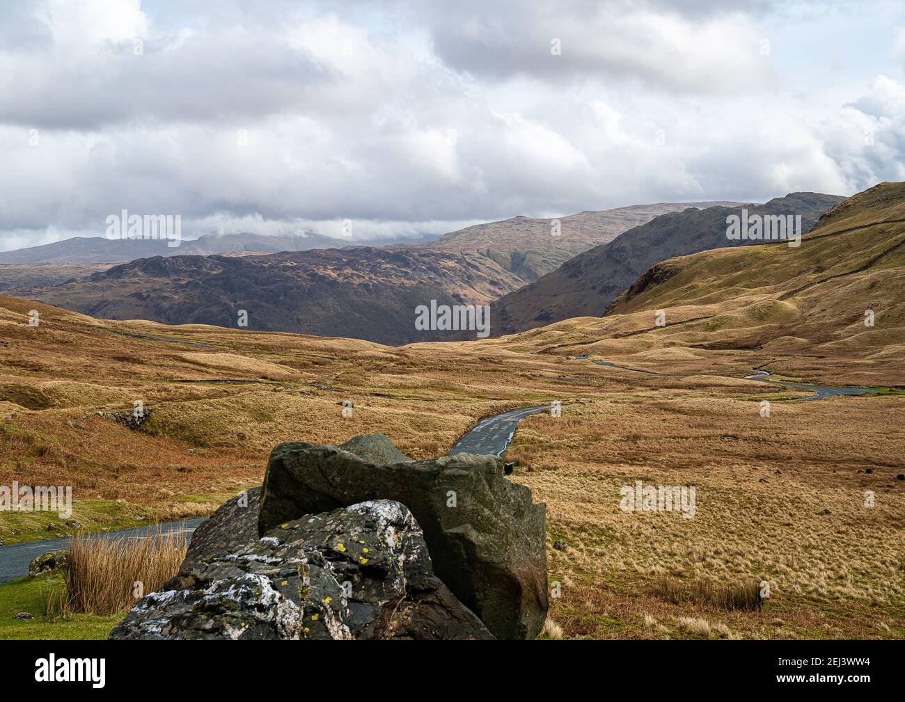 Honister Pass in the Lake District Stock Photo - Alamy