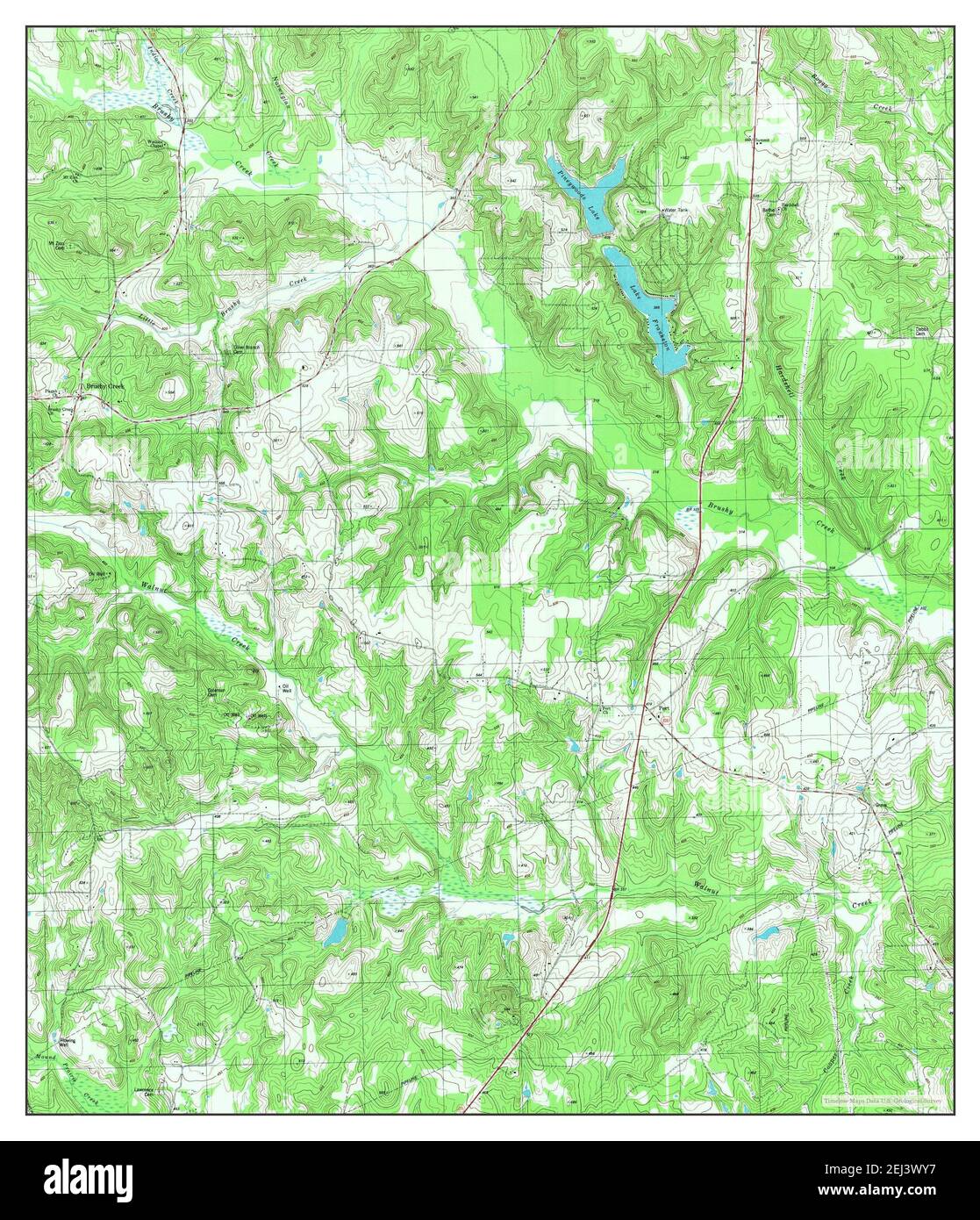 Pert, Texas, map 1982, 1:24000, United States of America by Timeless ...