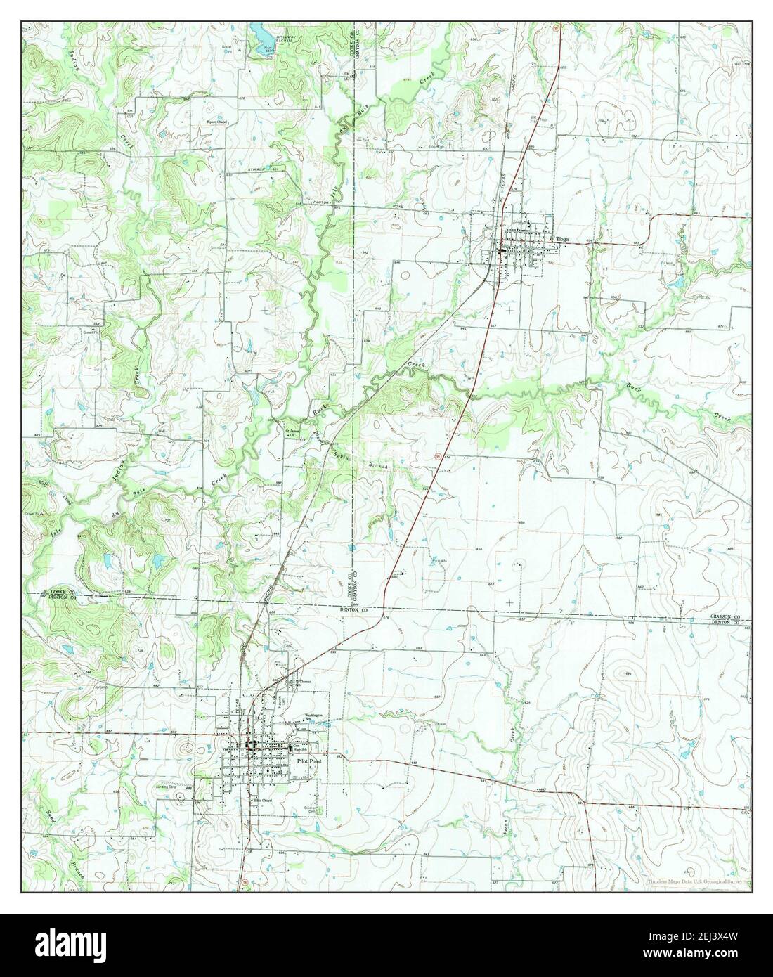 Pilot point map Cut Out Stock Images & Pictures - Alamy