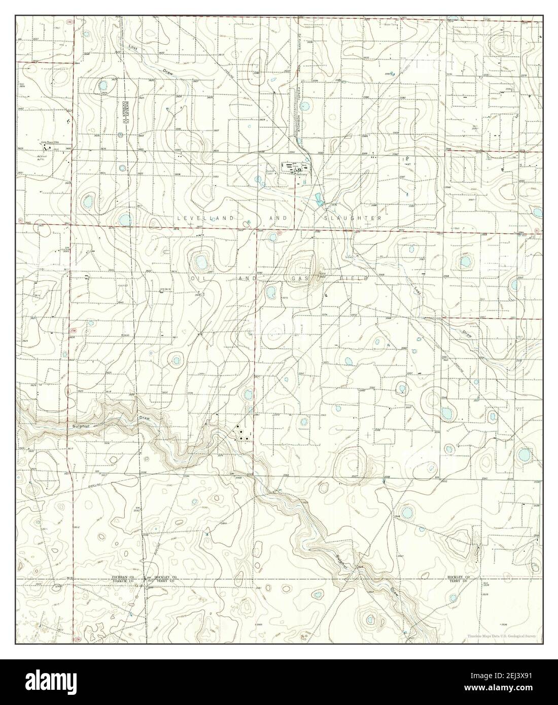 Plains 1 NE, Texas, map 1965, 1:24000, United States of America by ...