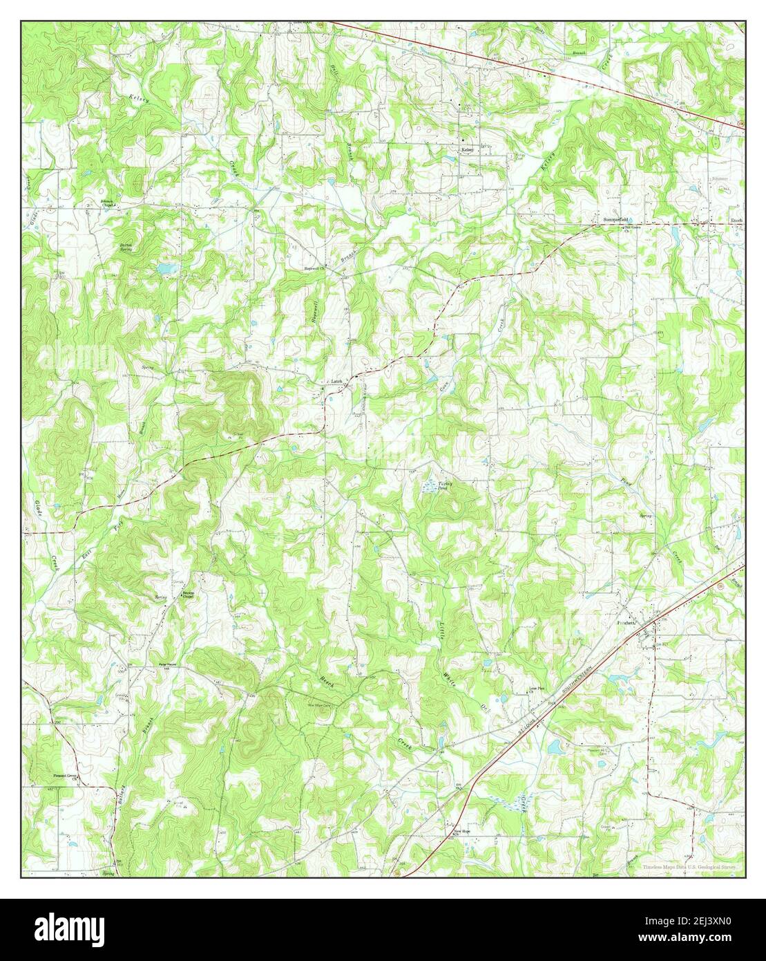 Pritchett, Texas, map 1960, 1:24000, United States of America by ...