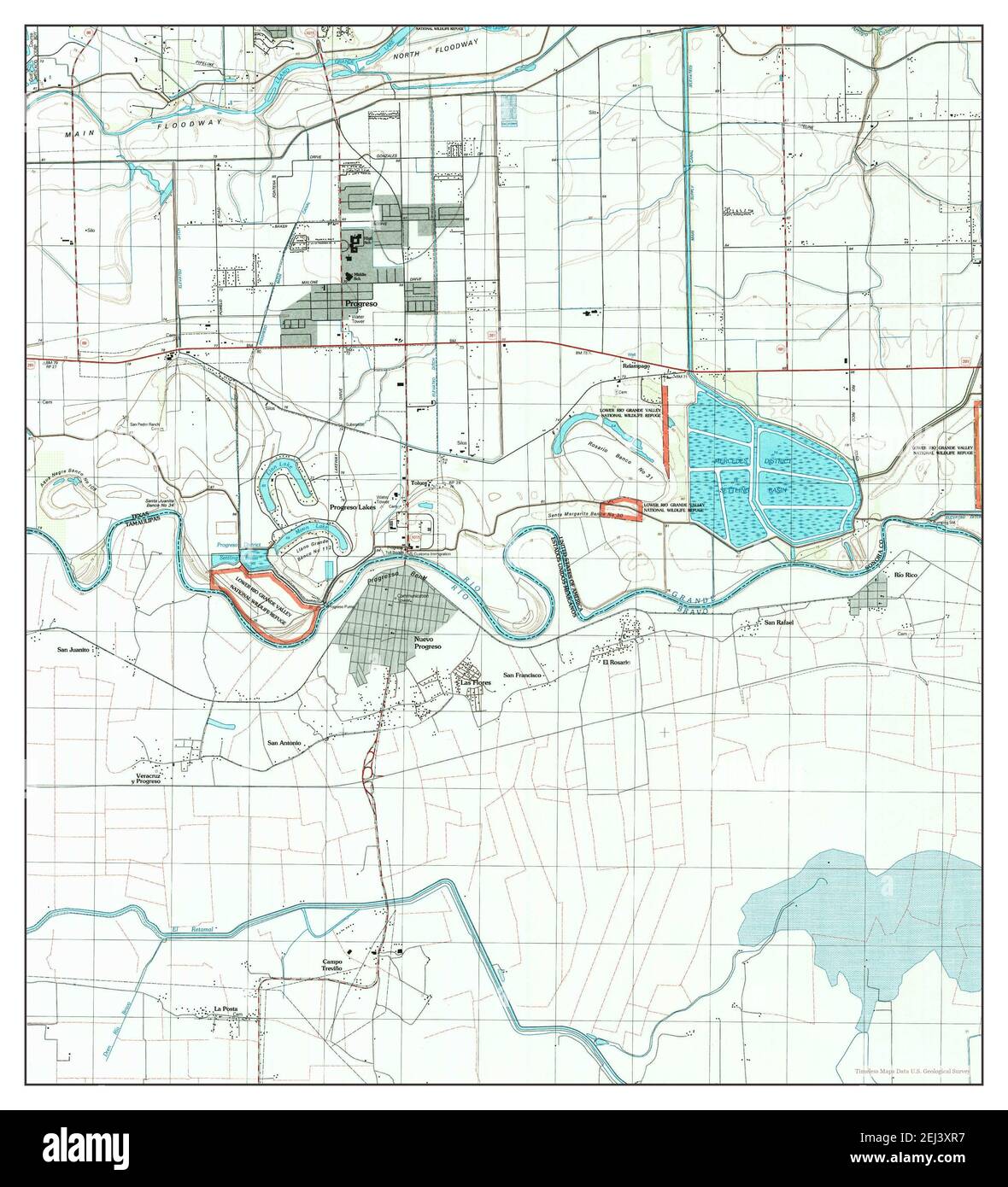 Progreso, Texas, map 2002, 1:24000, United States of America by ...