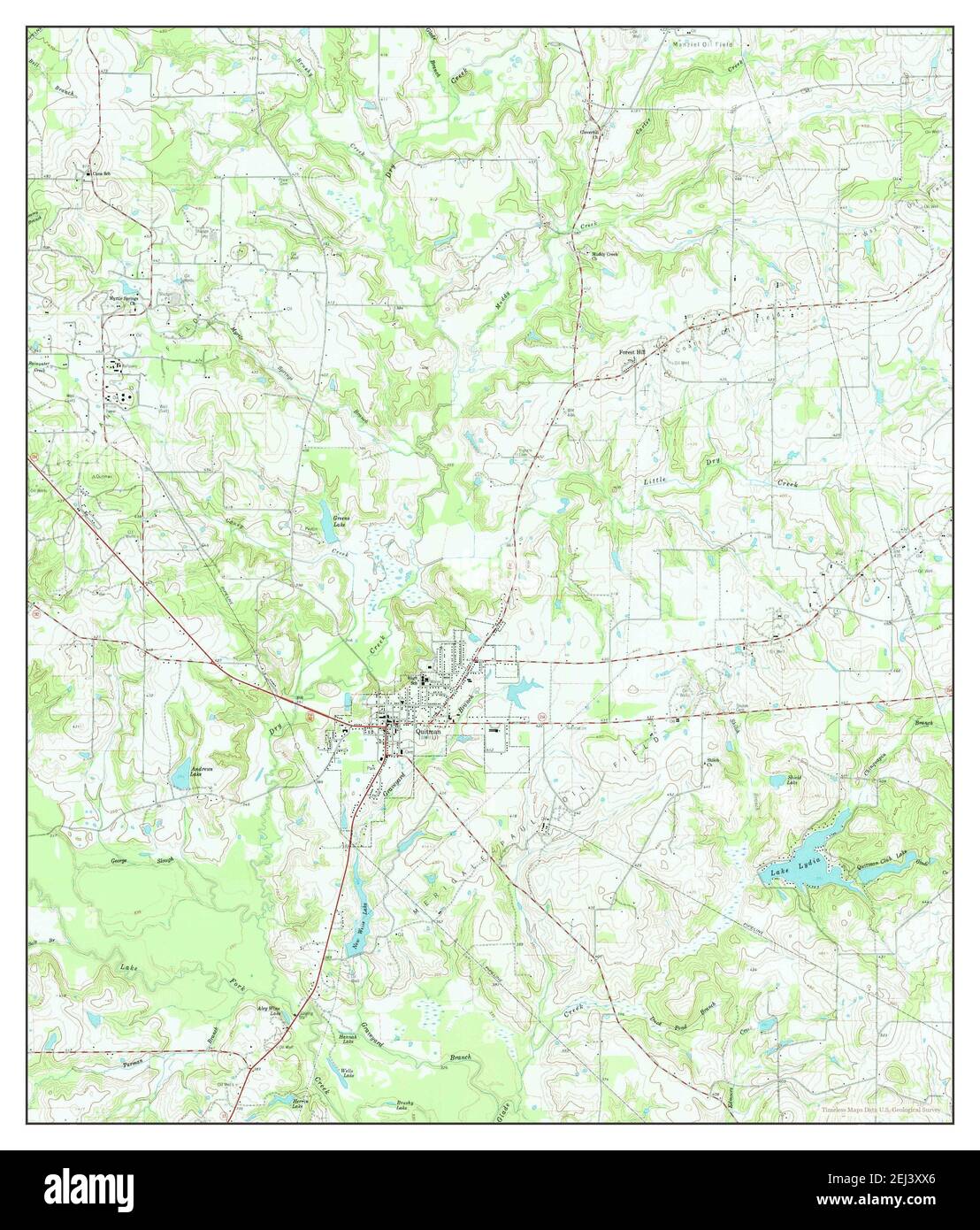 Quitman map Cut Out Stock Images & Pictures - Alamy