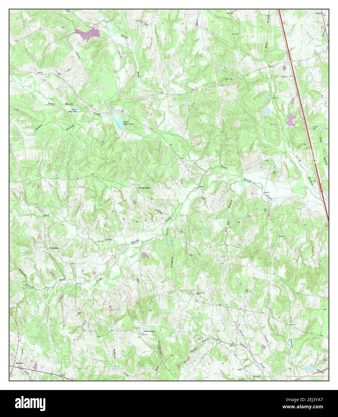 Robbins, Texas, map 1965, 1:24000, United States of America by Timeless ...