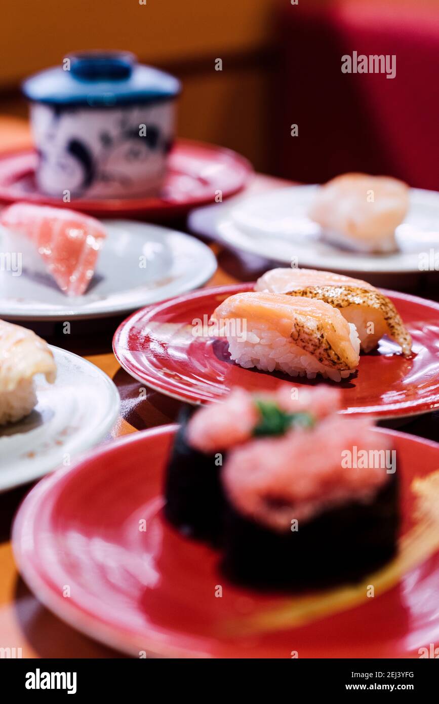 TOKYO, JAPAN - December 13 2020: Sushiro restaurant in Taipe, Taiwan ...