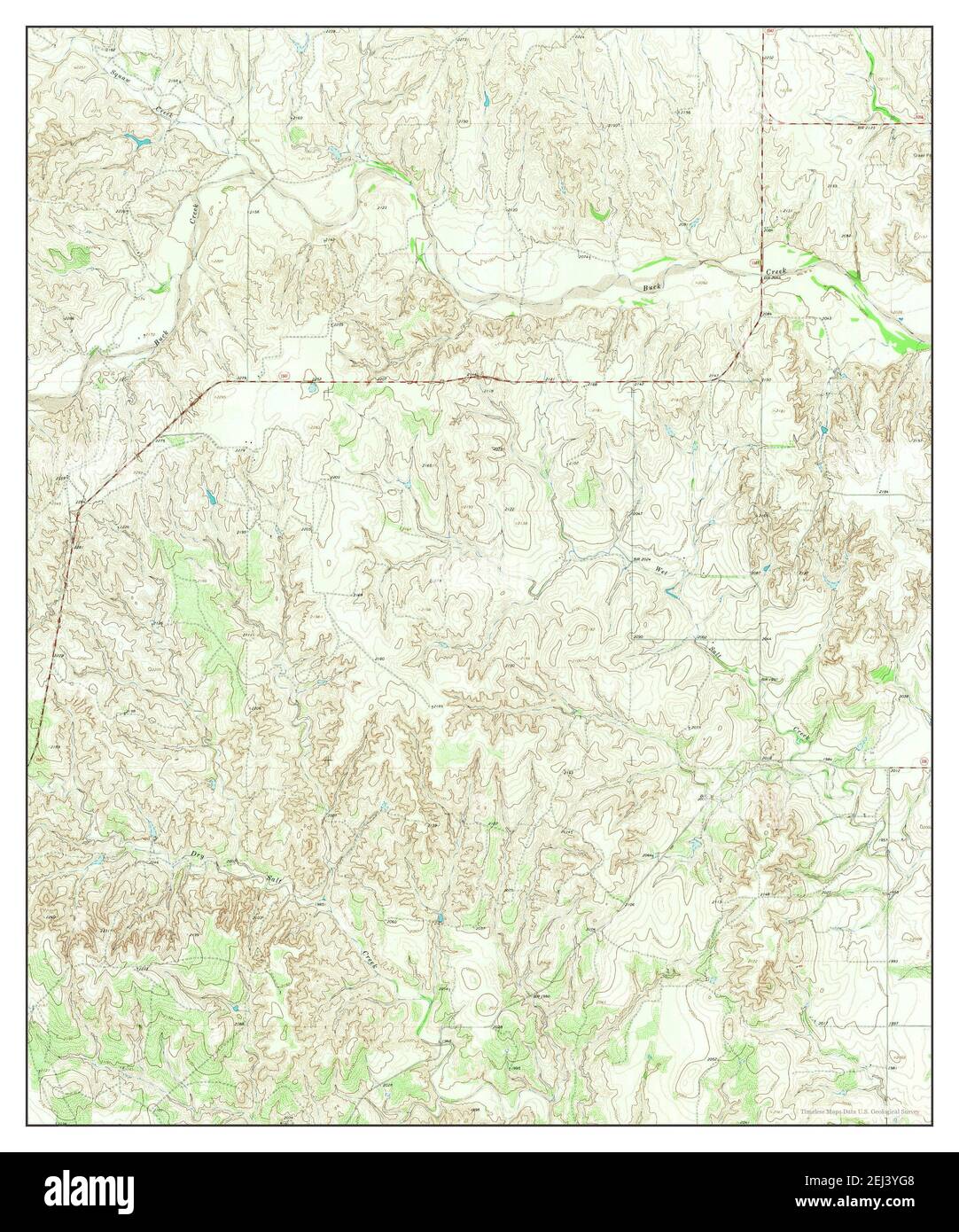 Rolla SW, Texas, map 1964, 1:24000, United States of America by ...