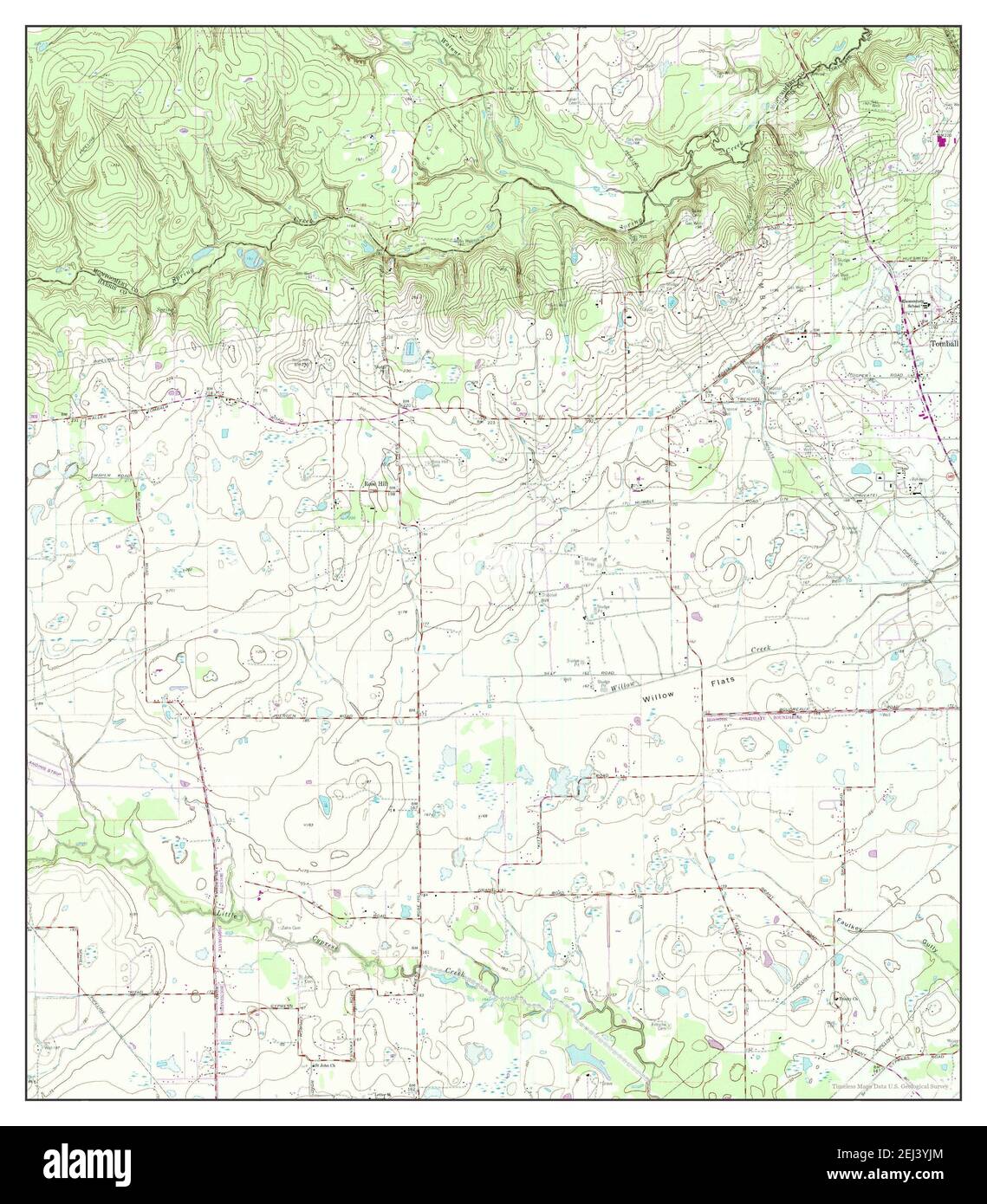 Rose Hill, Texas, map 1962, 1:24000, United States of America by ...