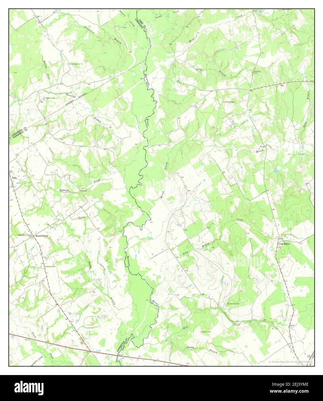 Round Prairie, Texas, map 1966, 1:24000, United States of America by ...