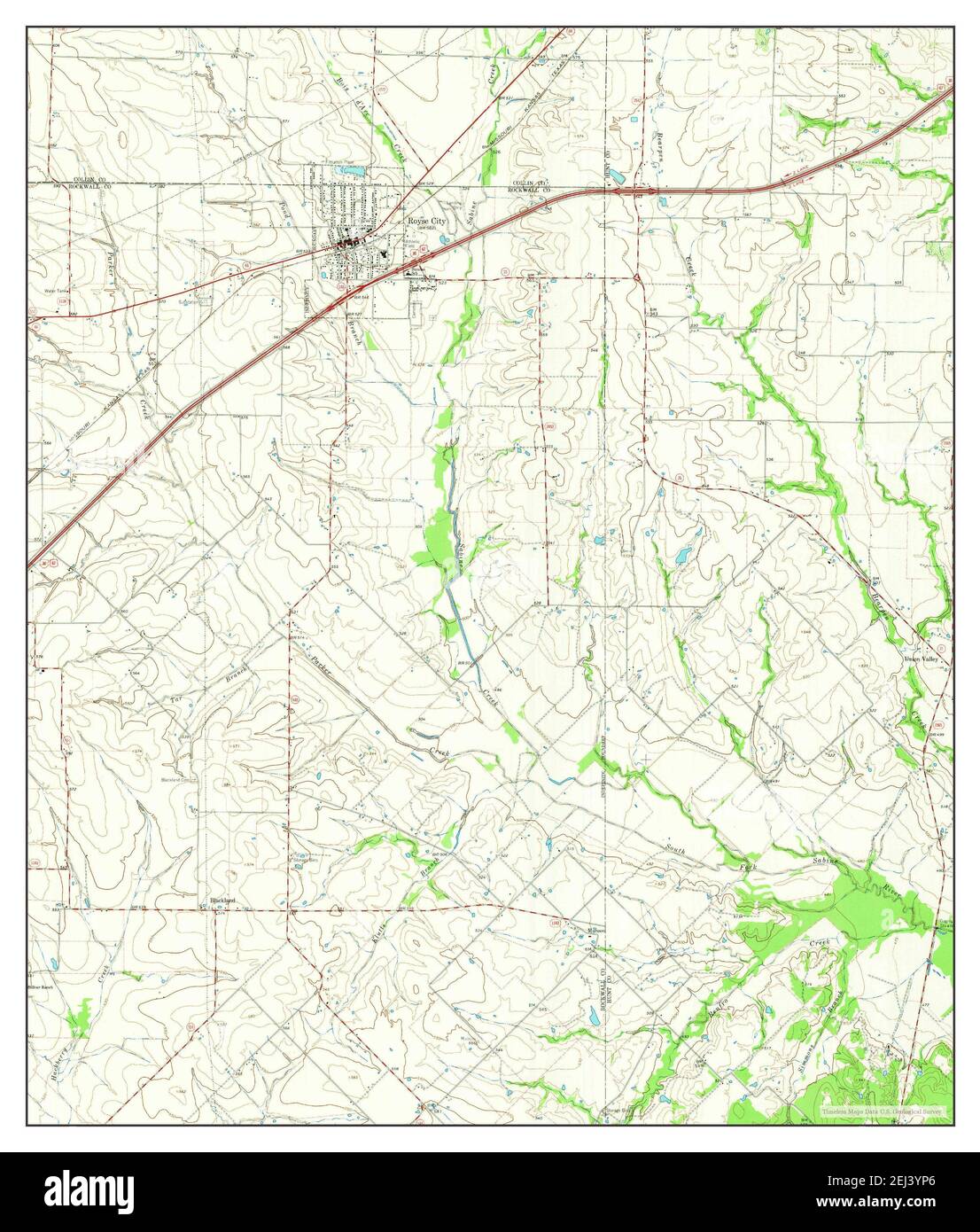 Map Of Royse City Cut Out Stock Images And Pictures Alamy