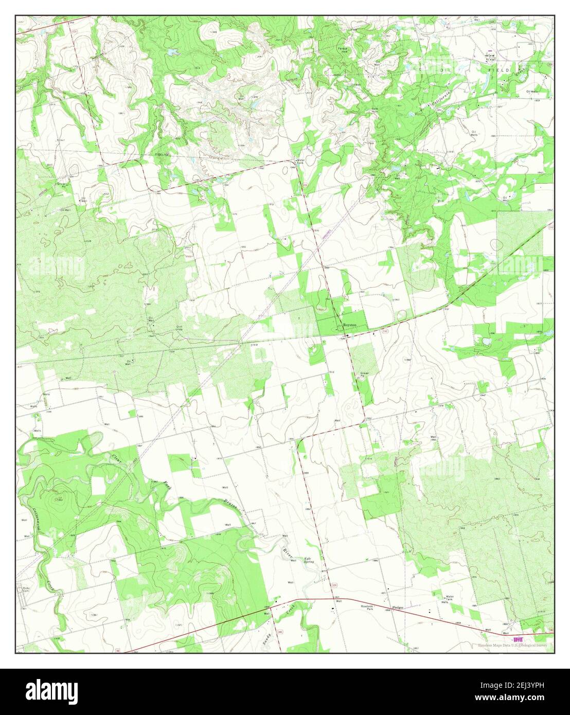 Royston, Texas, map 1969, 1:24000, United States of America by Timeless ...