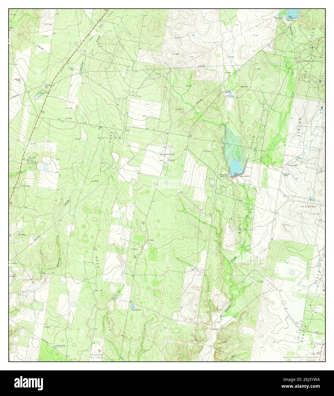 Sagunada Ranch, Texas, map 1965, 1:24000, United States of America by ...