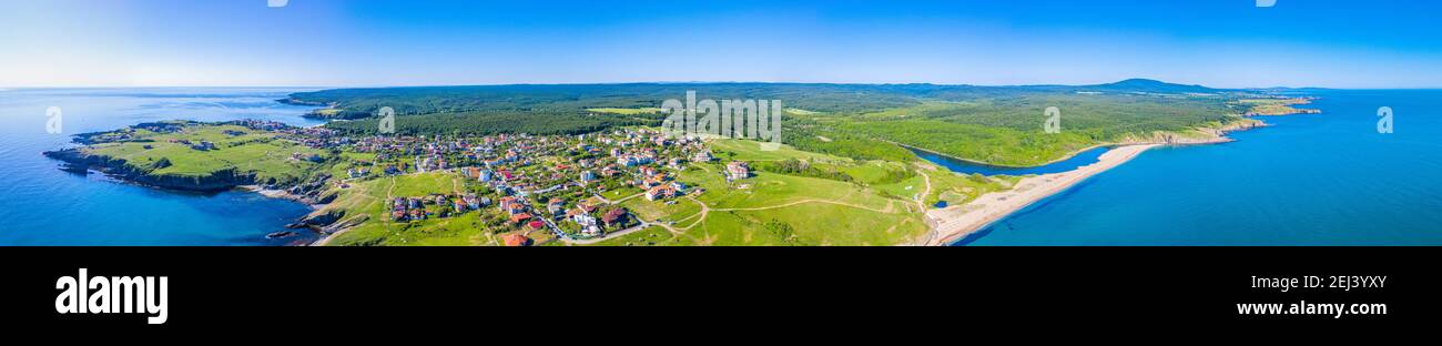 Aerial view of Sinemorets village in Bulgaria Stock Photo - Alamy