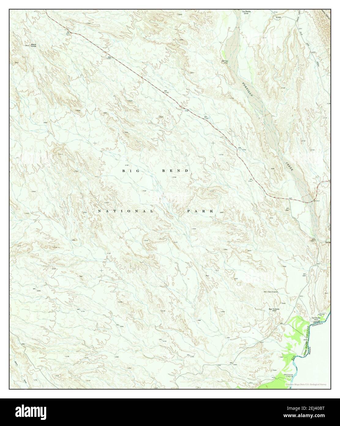 San Vicente, Texas, map 1971, 1:24000, United States of America by ...