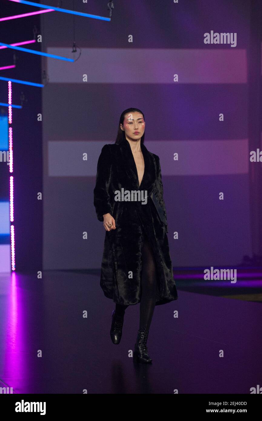 Rome, Italy. 20th Feb, 2021. Francesca Cottone's fashion show "L'ÂME ...