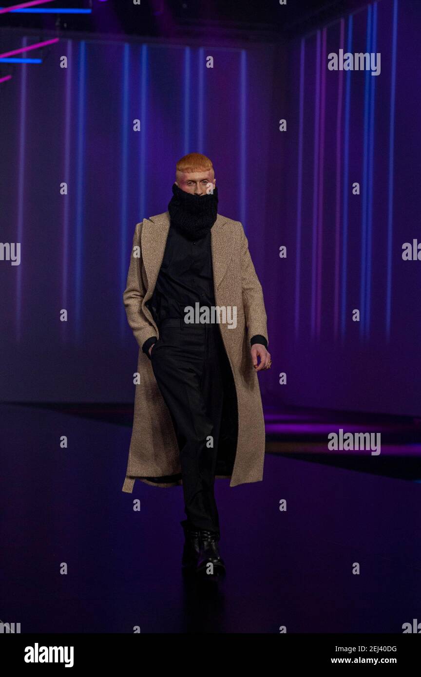 Rome, Italy. 20th Feb, 2021. Francesca Cottone's fashion show "L'ÂME ...