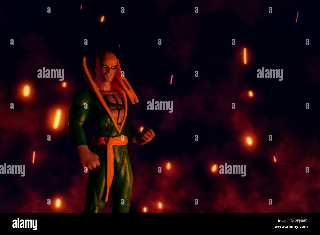 Iron fist danny rand hi-res stock photography and images - Alamy
