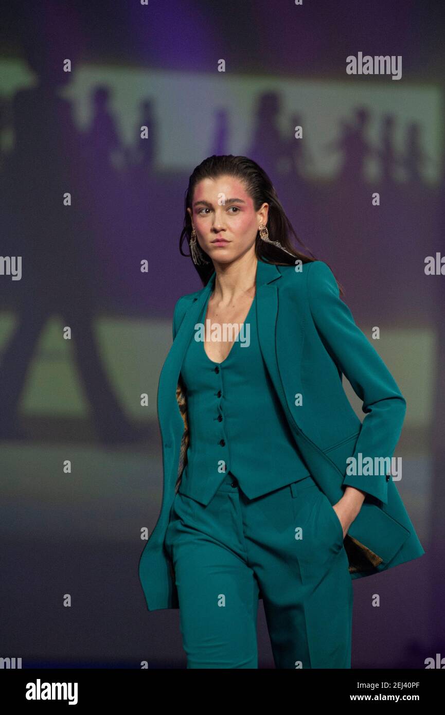Rome, Italy. 20th Feb, 2021. Francesca Cottone's fashion show "L'ÂME ...