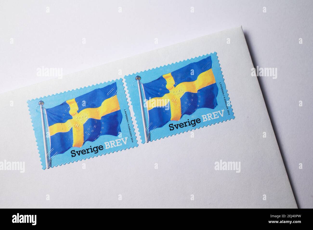 Swedish Stamps High Resolution Stock Photography and Images - Alamy