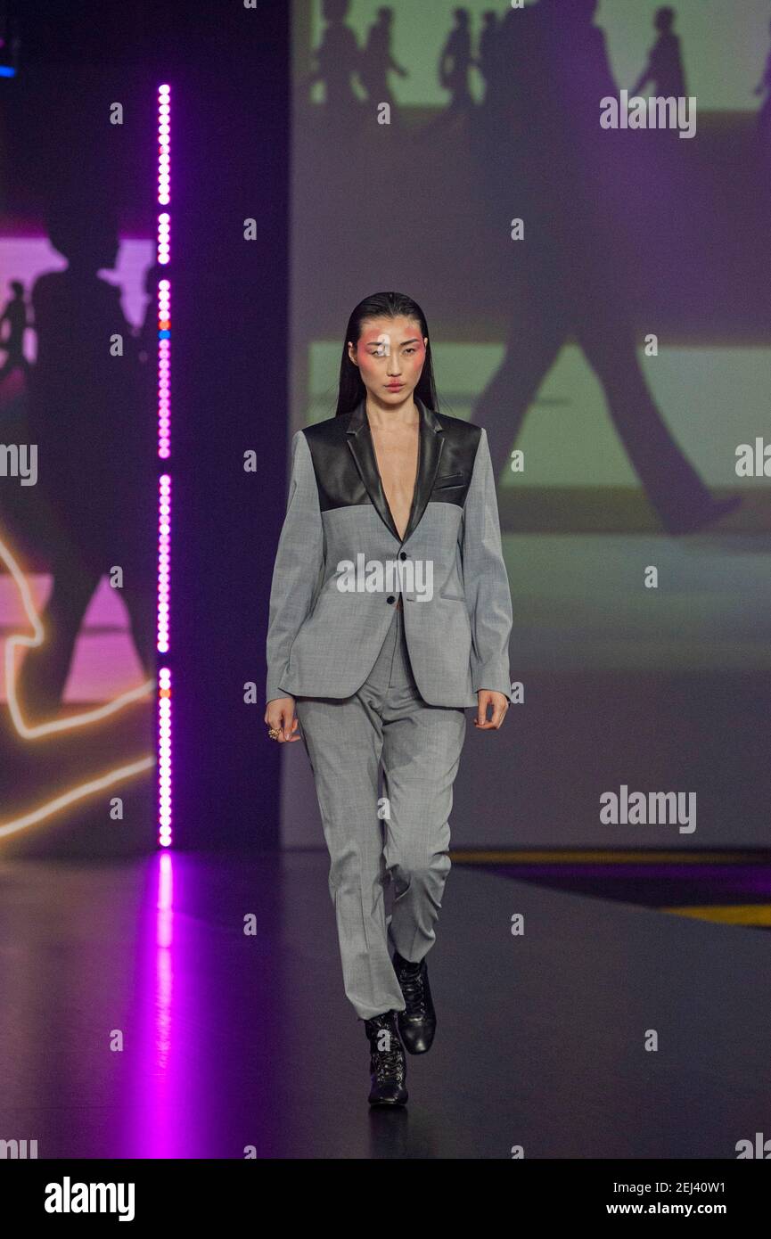 Rome, Italy. 20th Feb, 2021. Francesca Cottone's fashion show "L'ÂME ...