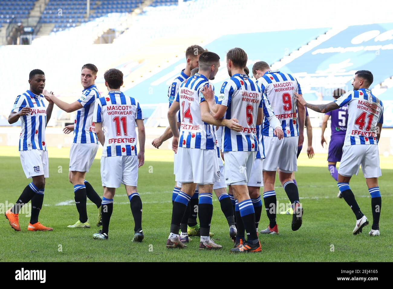 HEERENVEEN, 21-02-2021 , Abe Lenstra Stadium , season 2020 / 2021 ...
