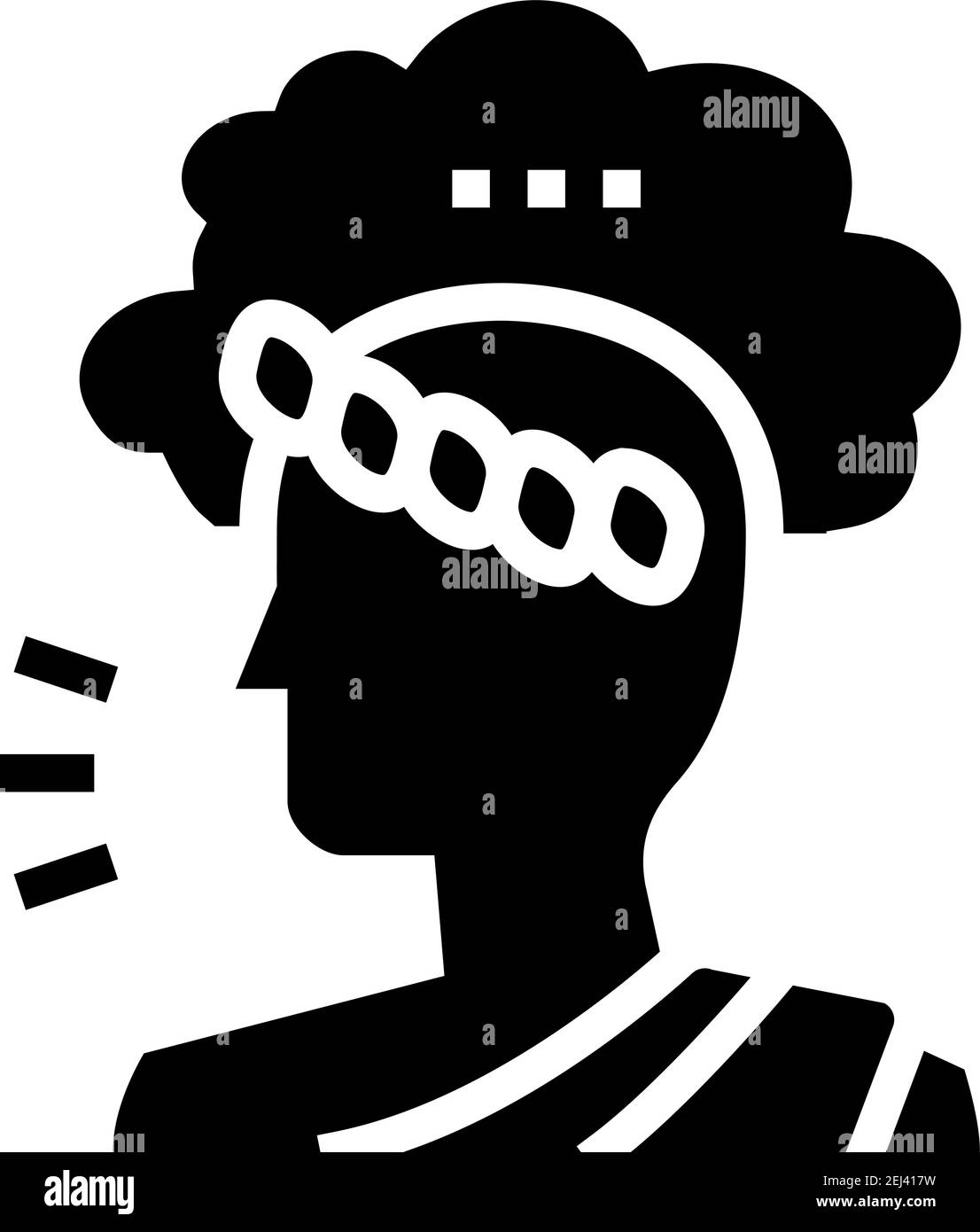 antique teacher philosophy glyph icon vector illustration Stock Vector ...