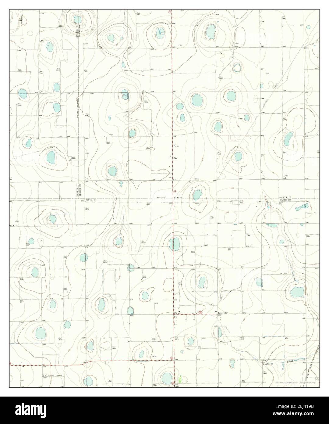 Silverton SW, Texas, map 1965, 1:24000, United States of America by ...