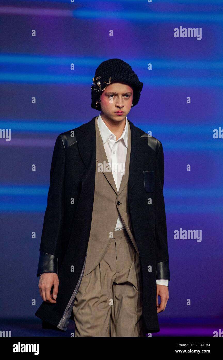 Rome, Italy. 20th Feb, 2021. 2/20/2021 - Rome, Altaroma2021 - Francesca ...