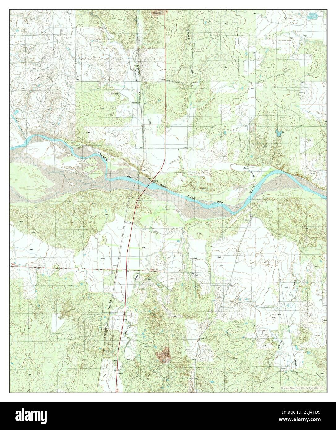 Smithdale, Texas, map 1985, 1:24000, United States of America by ...