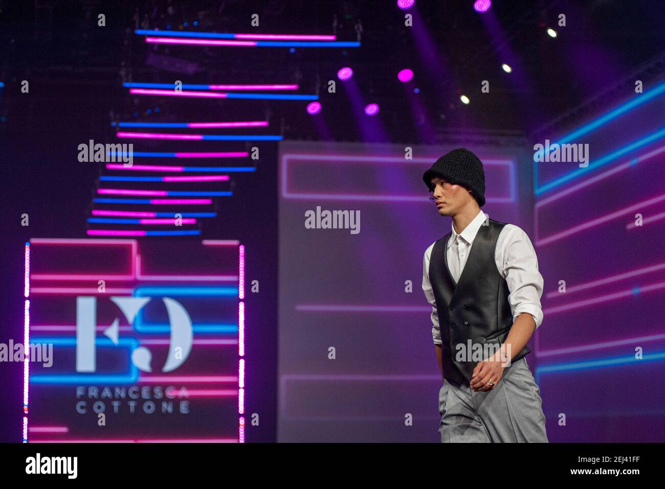 Rome, Italy. 20th Feb, 2021. 2/20/2021 - Rome, Altaroma2021 - Francesca ...