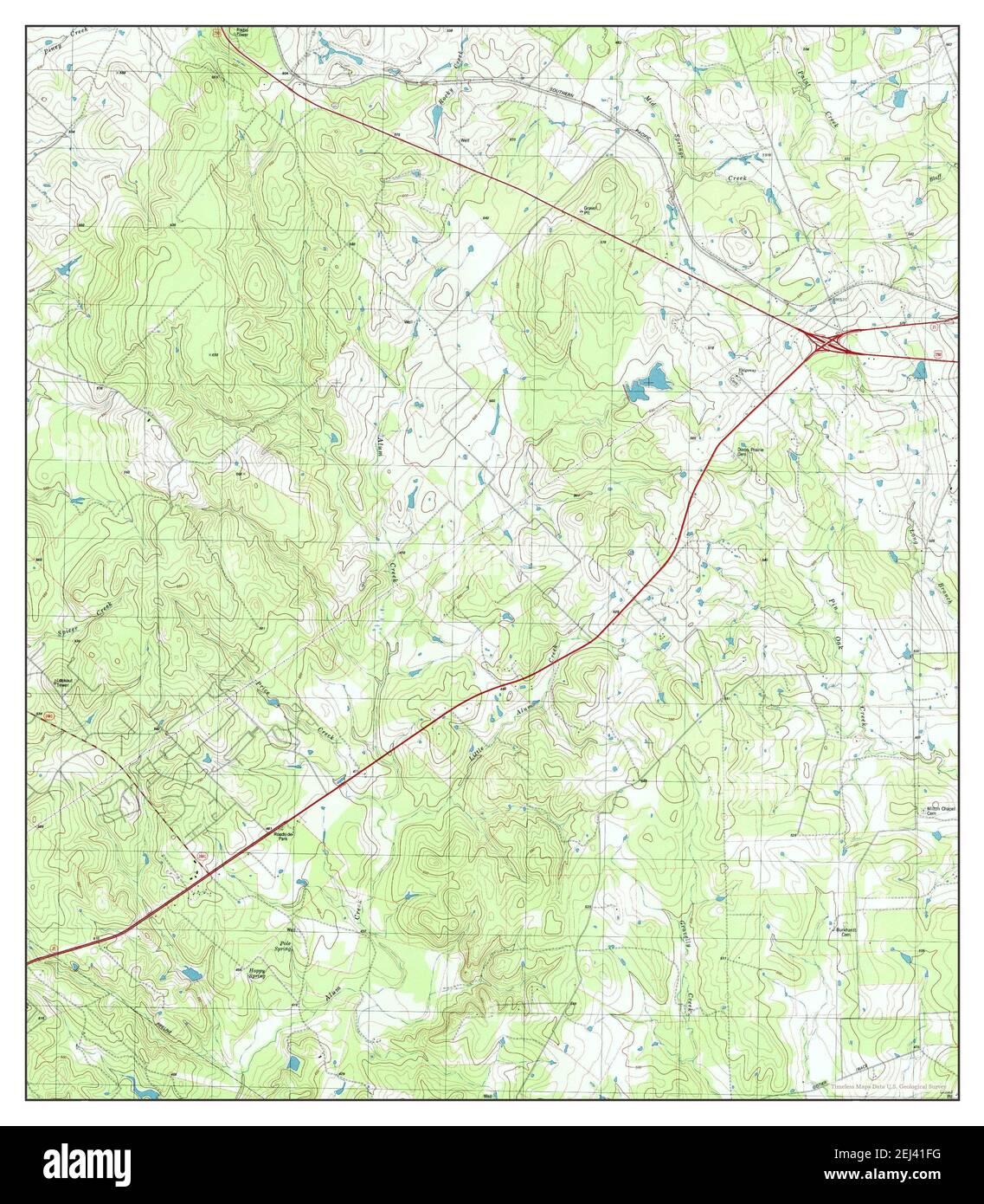 Smithville NW, Texas, map 1982, 1:24000, United States of America by ...