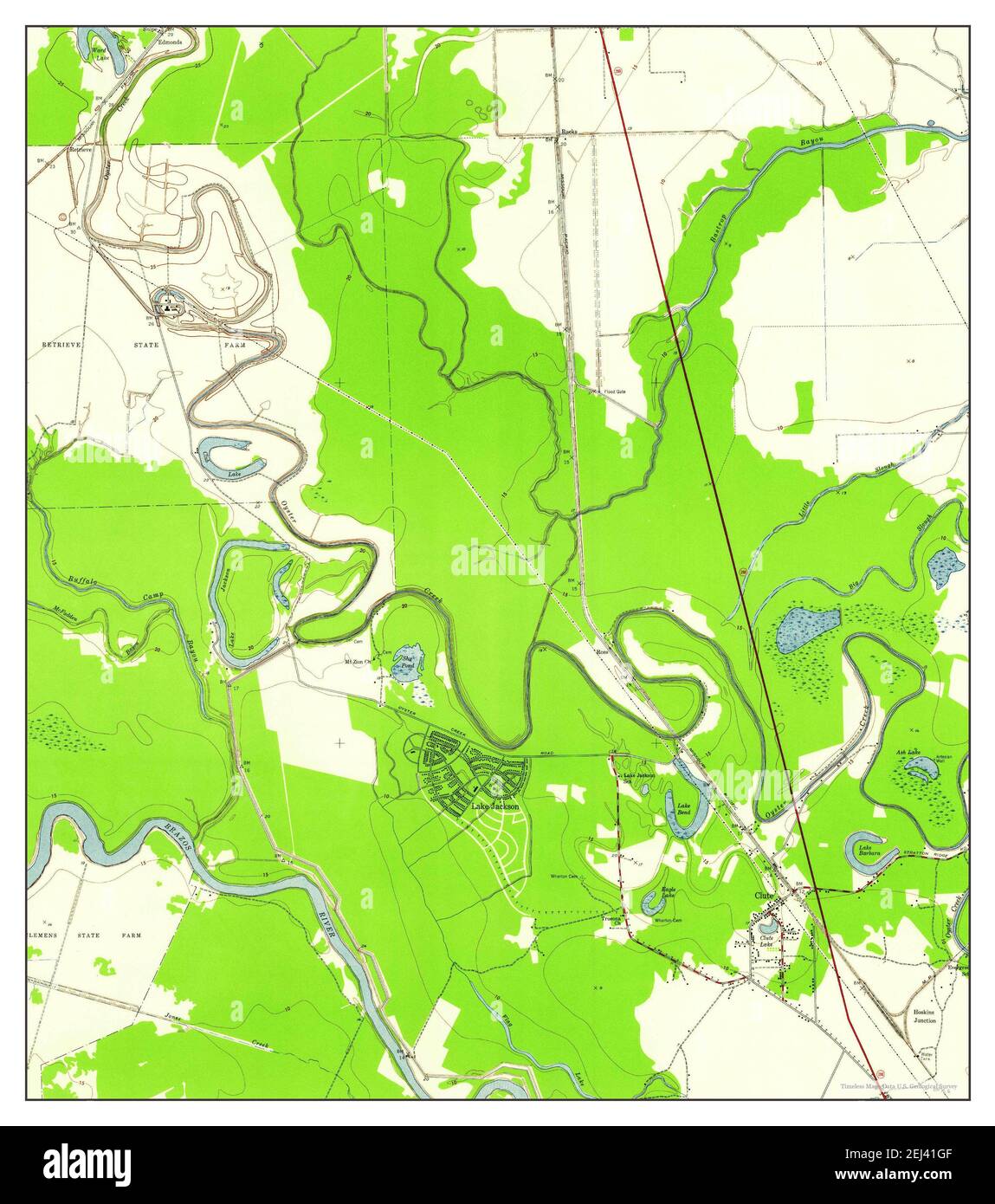 Snipe, Texas, map 1943, 1:24000, United States of America by Timeless ...