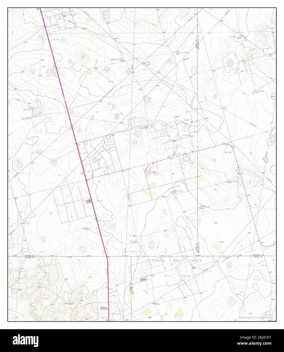 South Cowden Ranch, Texas, map 1965, 1:24000, United States of America ...