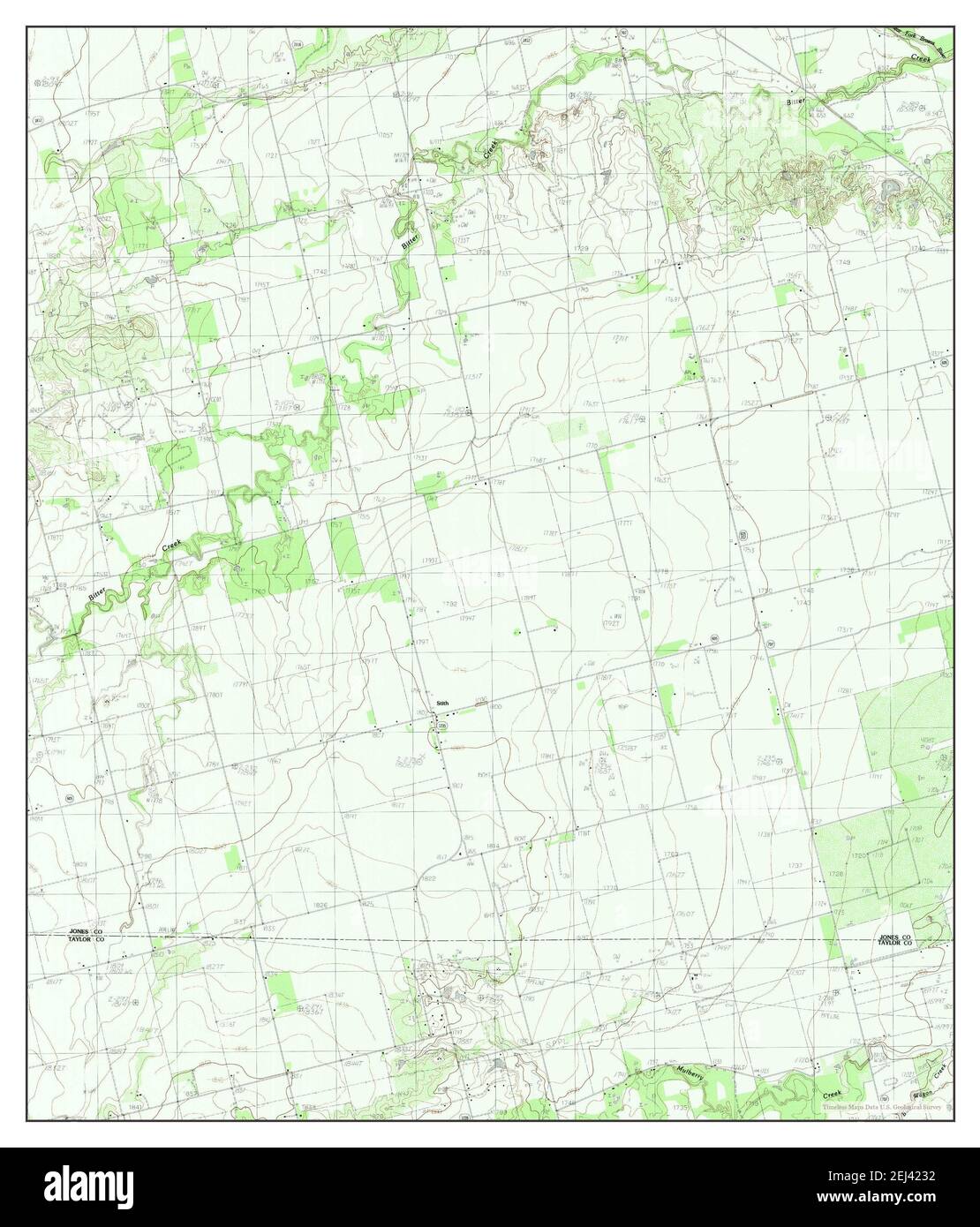 Stith, Texas, map 1984, 1:24000, United States of America by Timeless ...