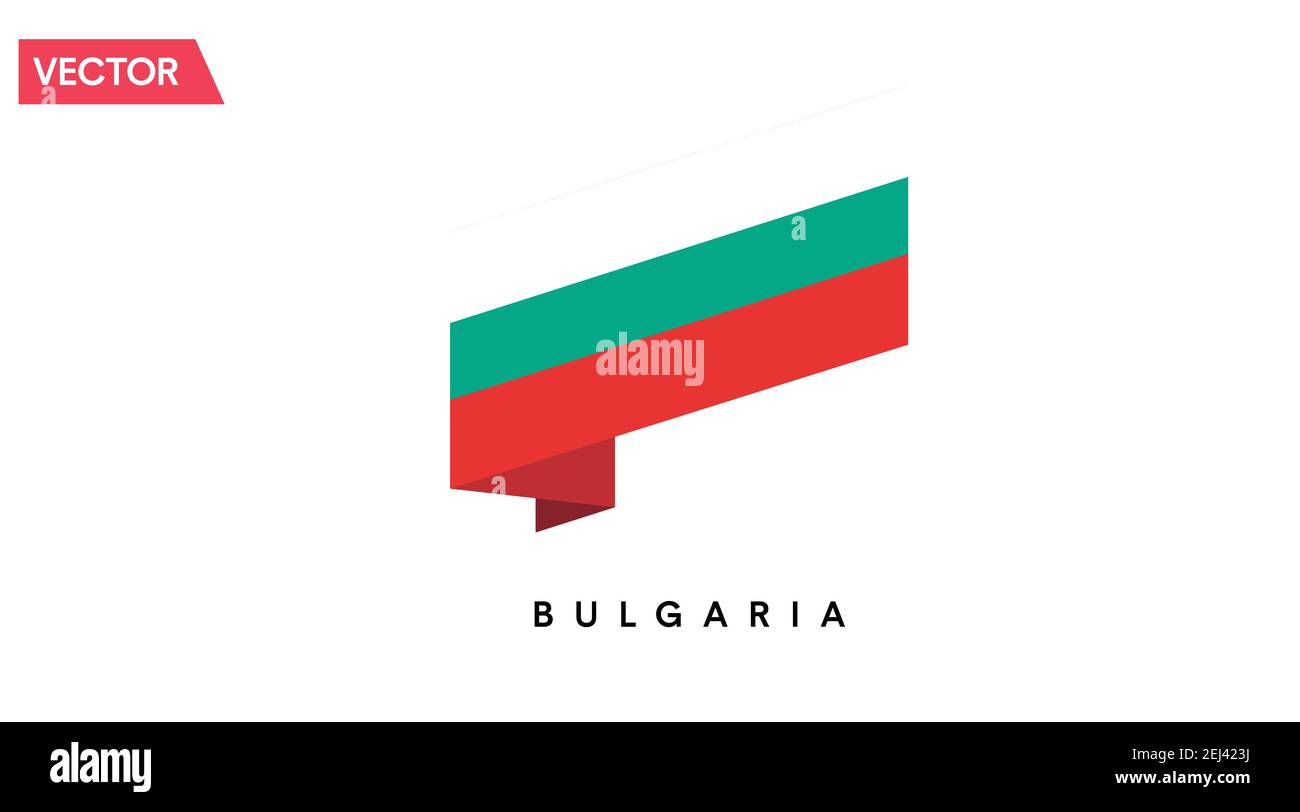 Bulgaria Flag Icon. Vector isolated illustration of the flag of ...