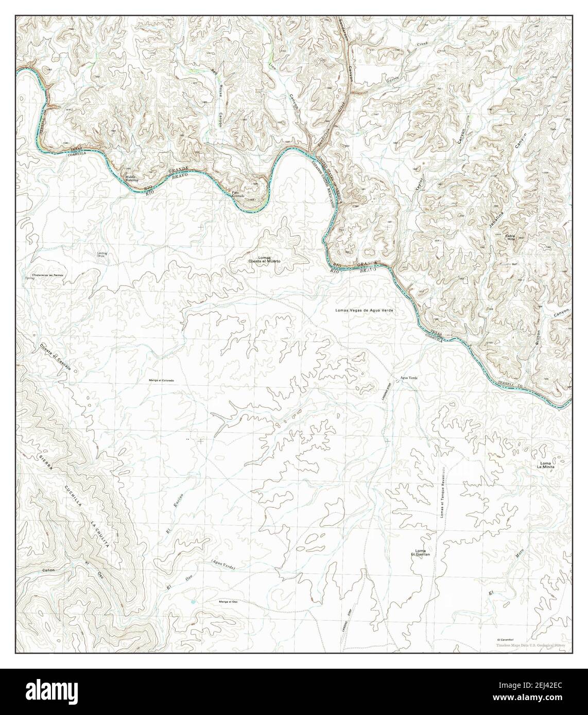 Taylor Canyon, Texas, map 1983, 1:24000, United States of America by ...