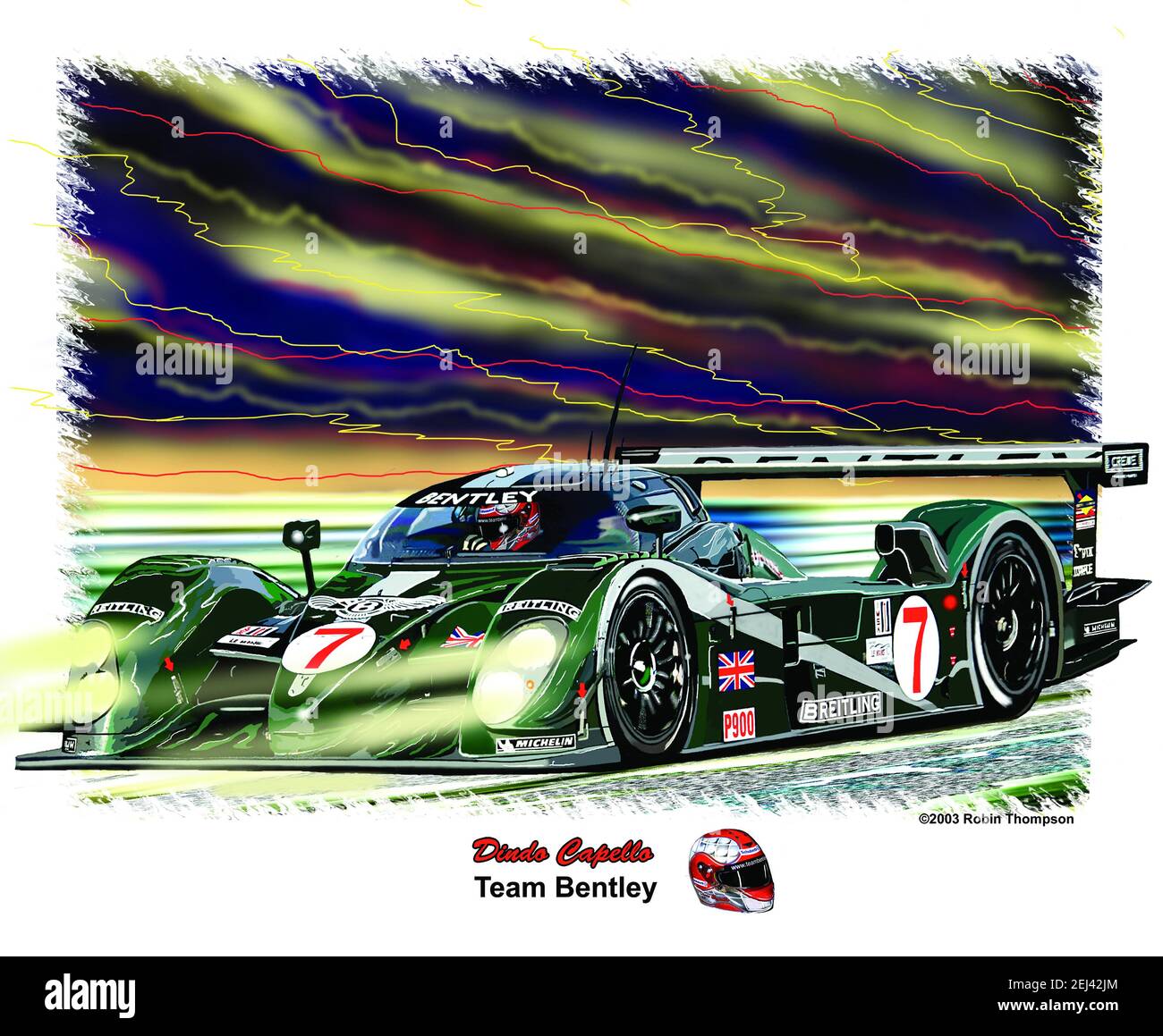 Bentley Speed 6 at Sebring 12 Hours Stock Photo - Alamy