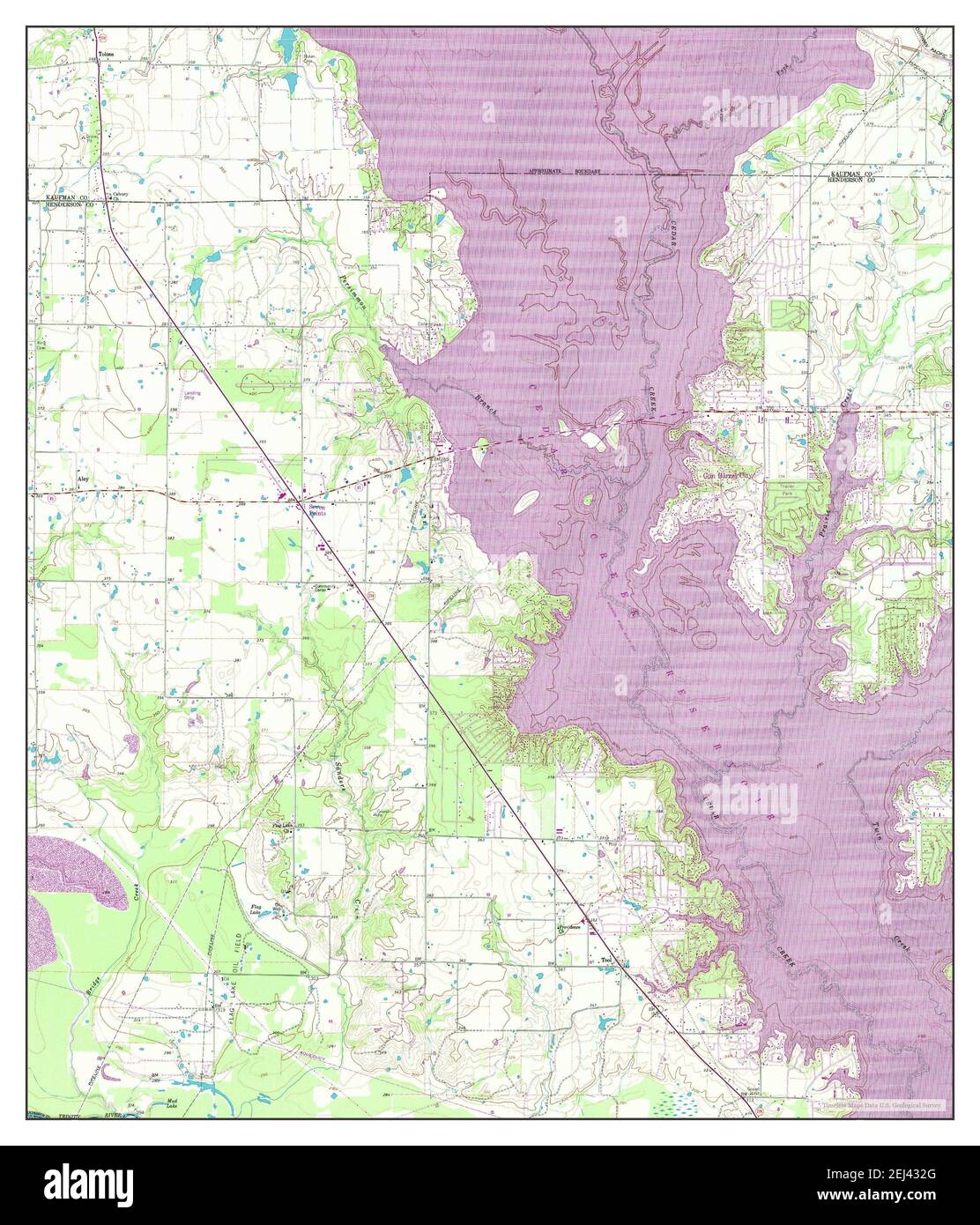 Tool, Texas, map 1960, 1:24000, United States of America by Timeless ...