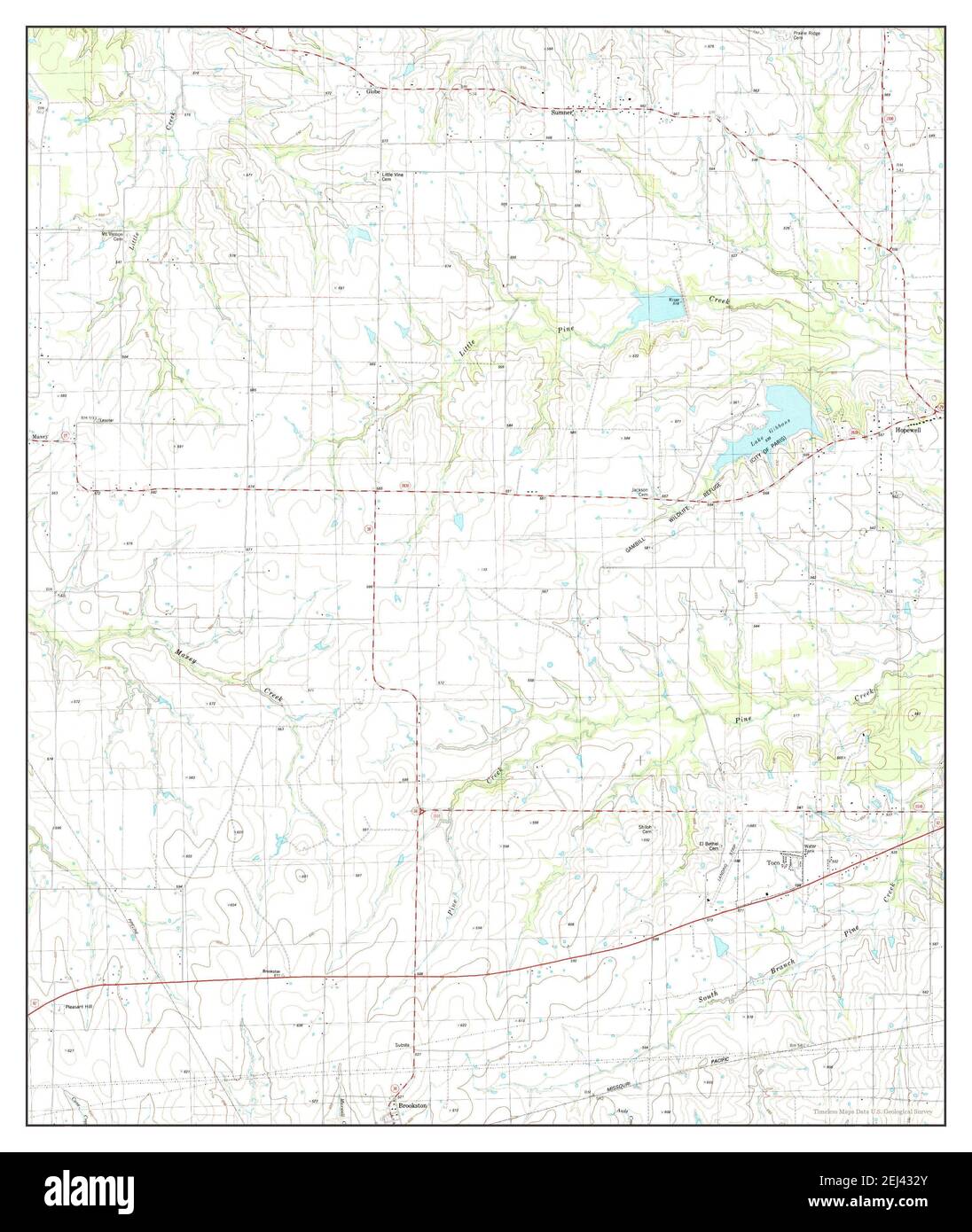 Toco, Texas, map 1984, 1:24000, United States of America by Timeless ...