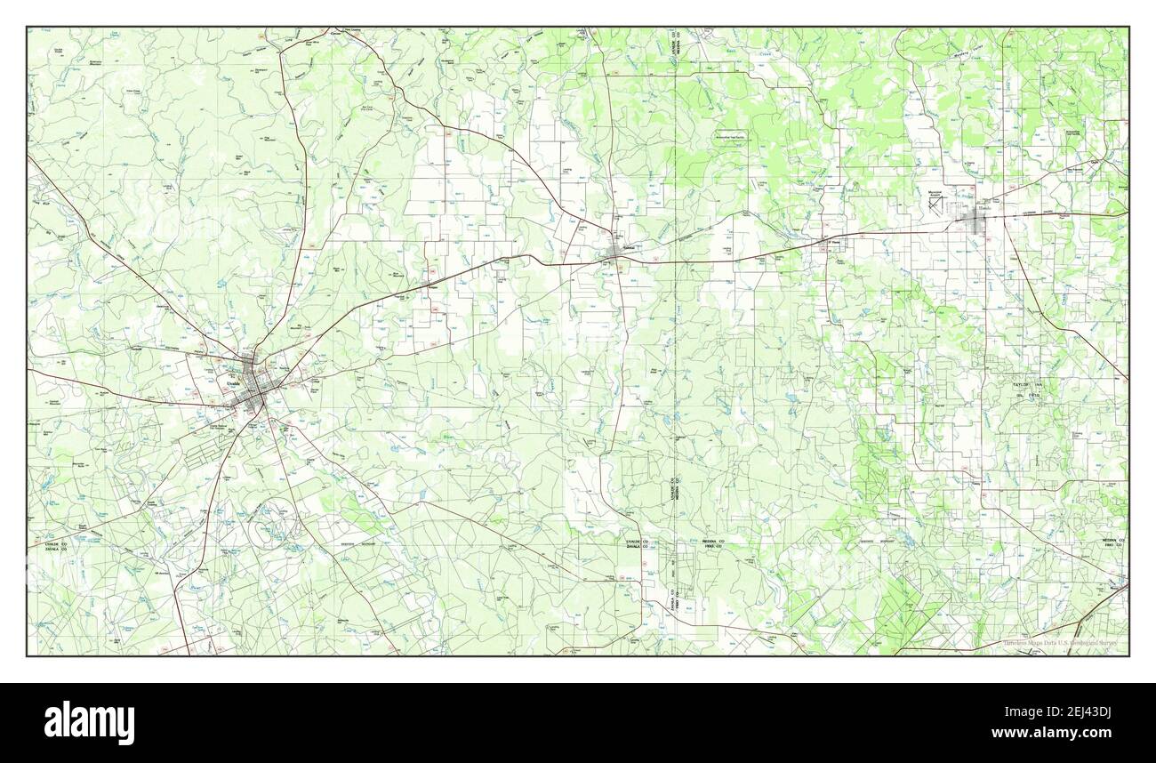 Uvalde texas map hi-res stock photography and images - Alamy