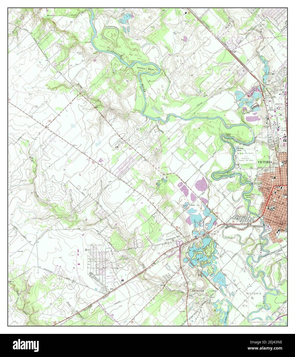 Victoria Texas Map High Resolution Stock Photography and Images - Alamy