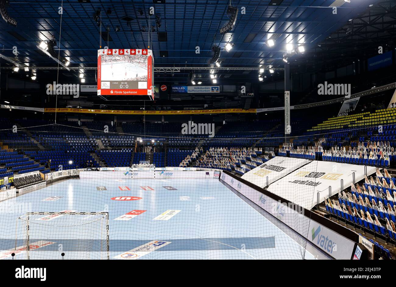 Kiel, Germany. 21st Feb, 2021. Handball: Bundesliga, THW Kiel - SC ...
