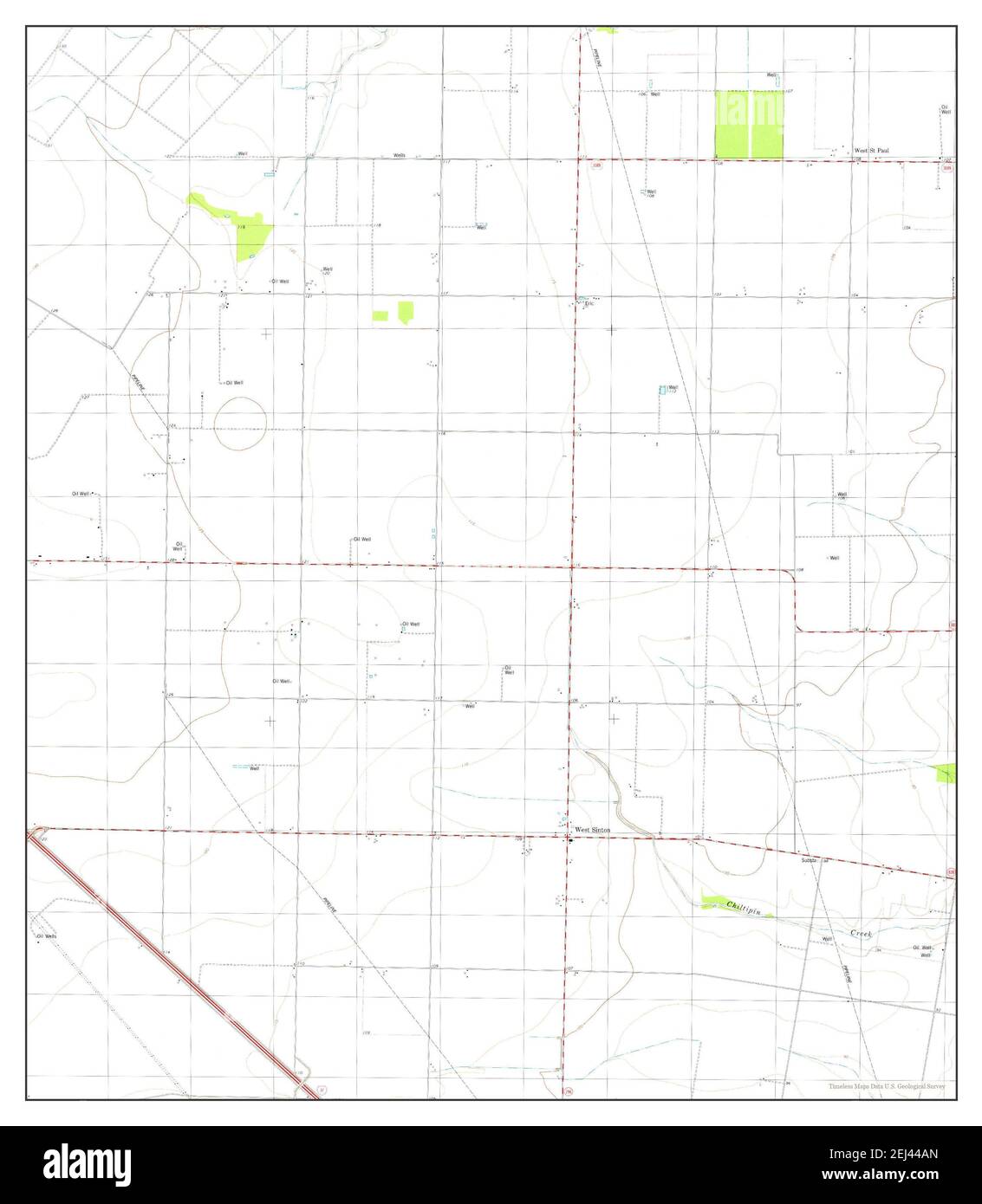 Sinton map hi-res stock photography and images - Alamy