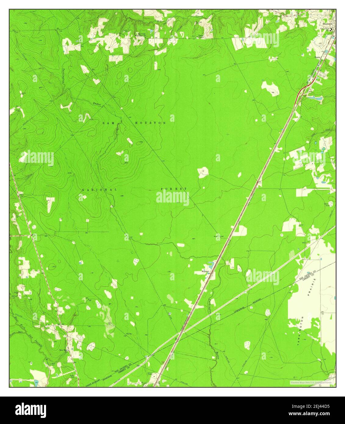 Westcott, Texas, map 1958, 1:24000, United States of America by ...