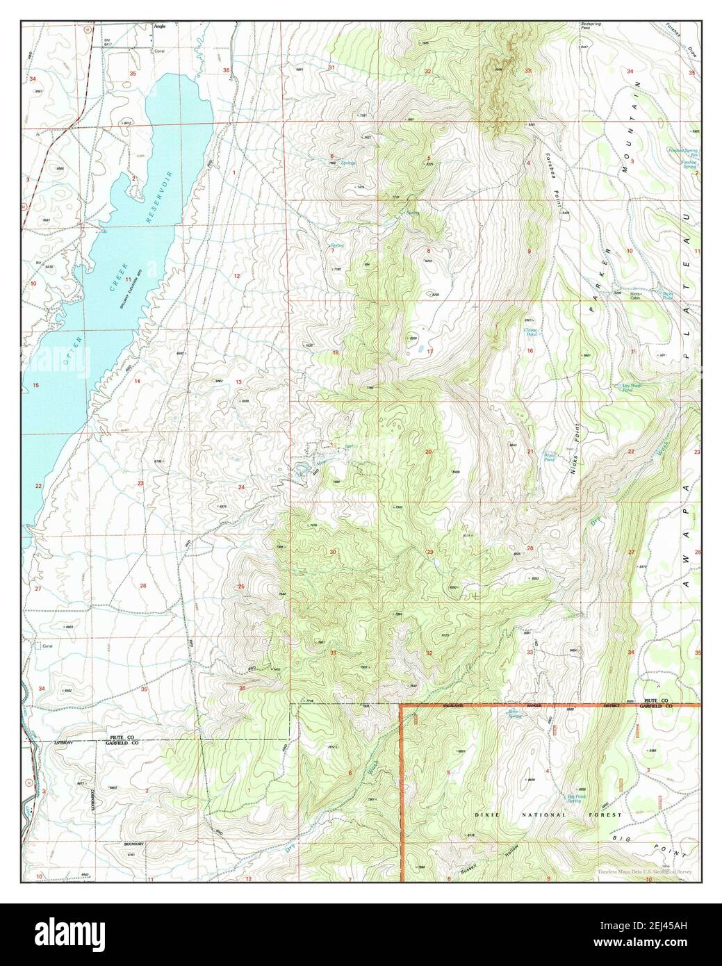 Angle, Utah, map 2002, 1:24000, United States of America by Timeless ...