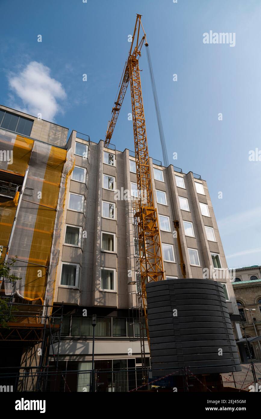 Construction site tall concrete hi-res stock photography and images - Alamy